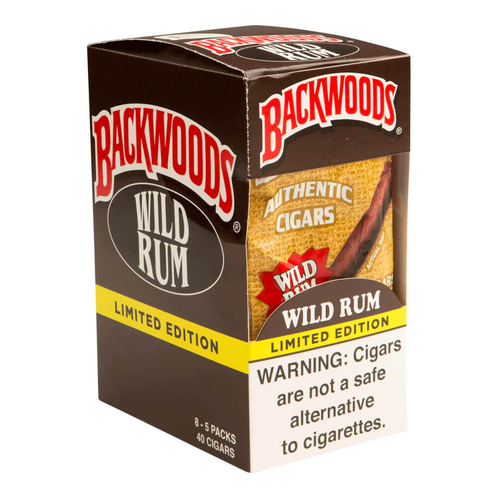 Backwoods Cigars Wild Rum | JR Cigar