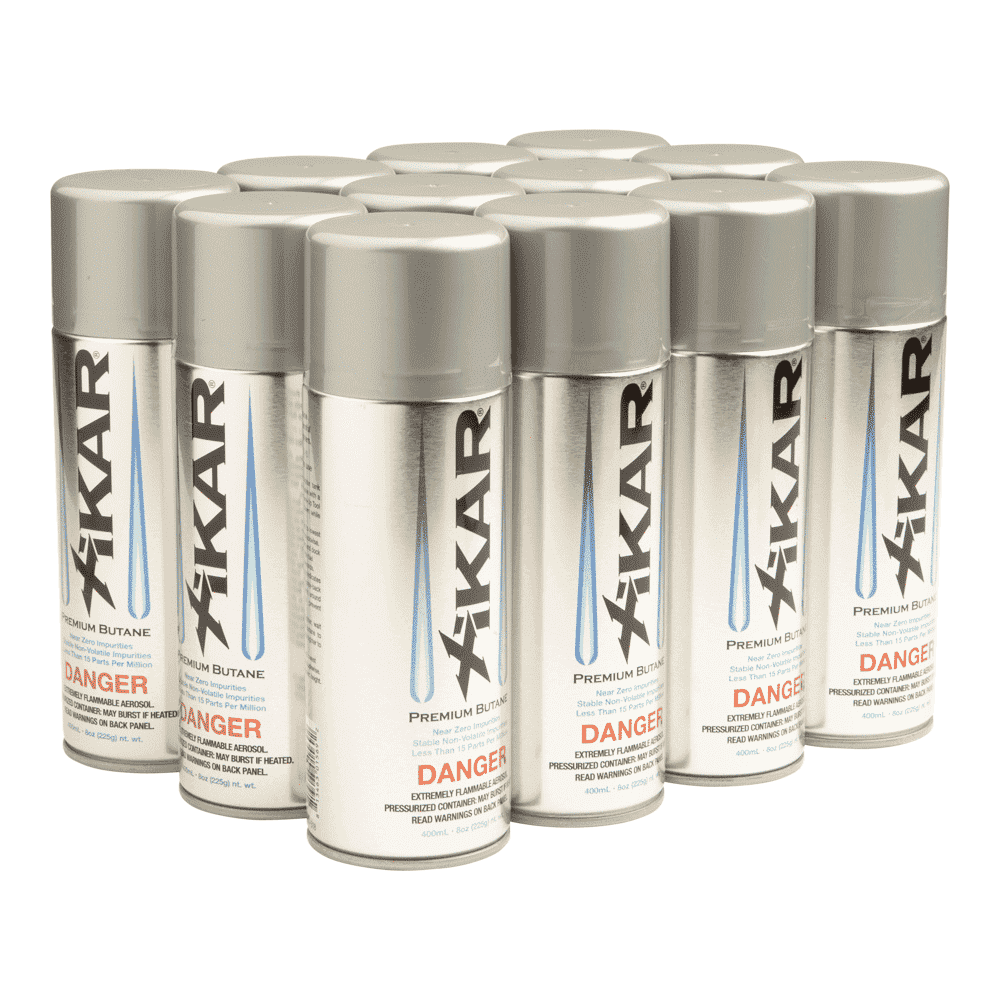 Accessories Xikar Butane 8 Oz 12 Cans JRCigars