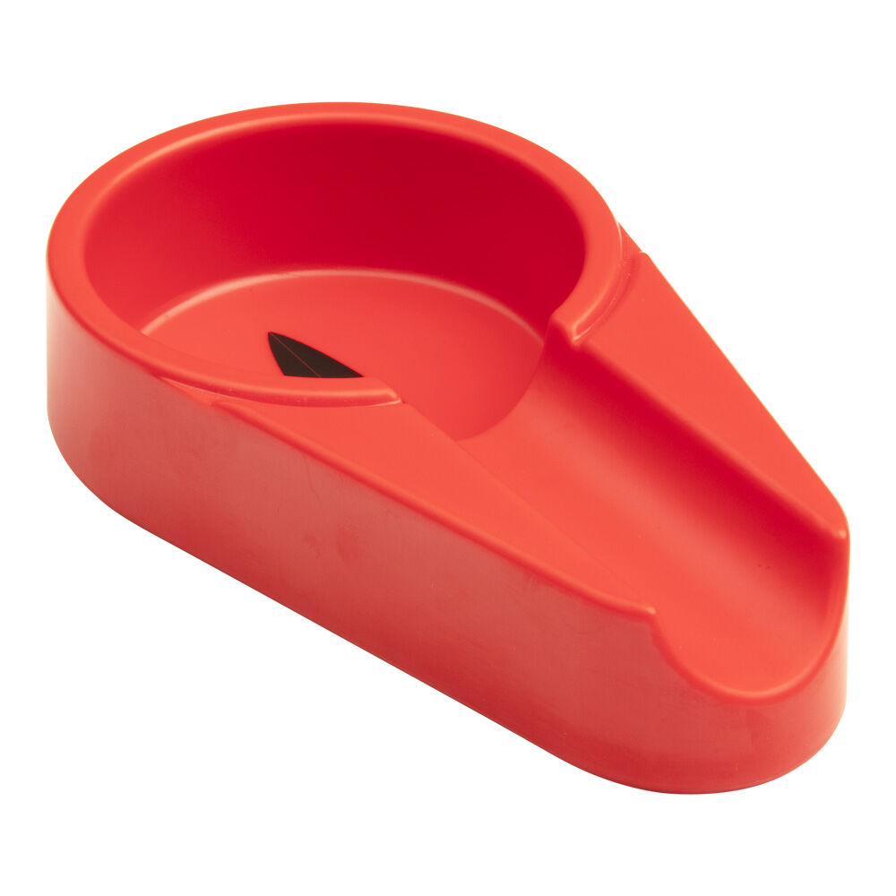 Lotus Ashtrays Red Melamine Single Stick Ashtray | JR Cigar