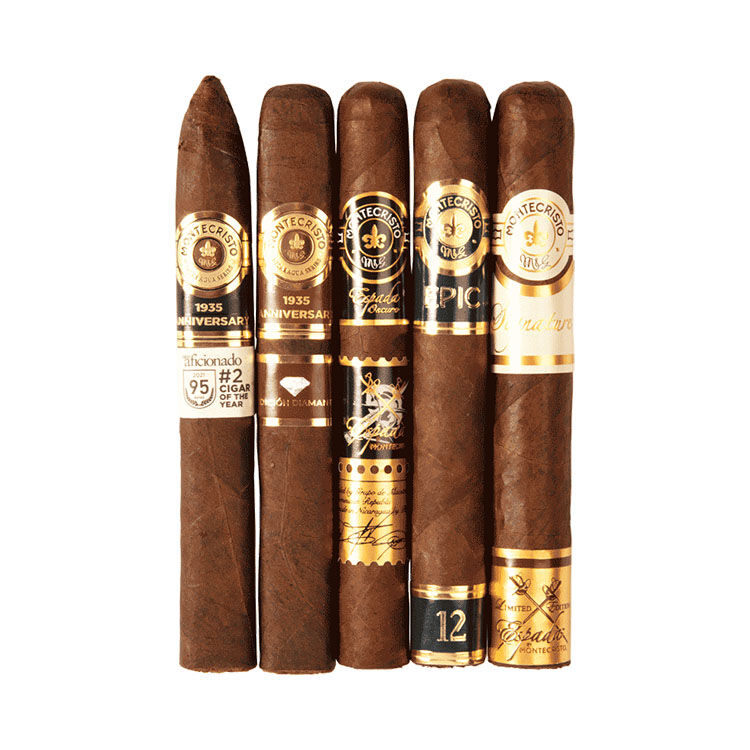 Cigar Samplers 5ct Montecristo Sampler | JR Cigar