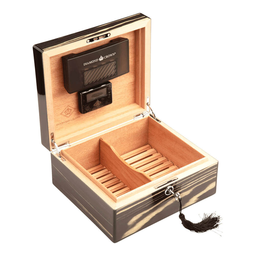 Cigar Humidors Mozart 40ct Diamond Crown | JRCigars