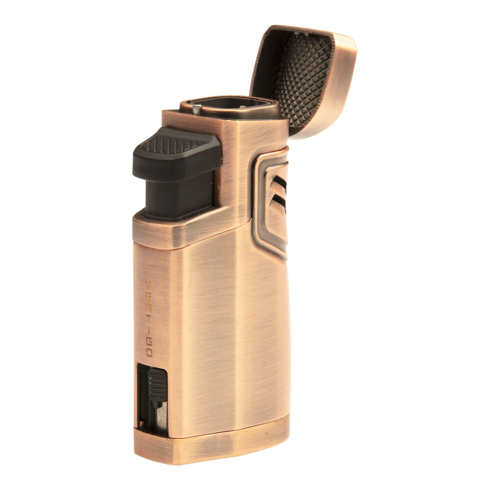 Vertigo Cigar Lighters Vertigo Hercules Quad Lighter Copper | JR Cigar