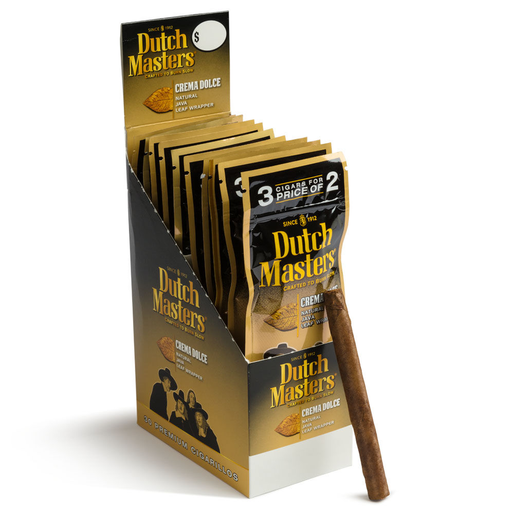 Dutch Masters Cigarillos 3pk Foil Crema Dolce | JR Cigars