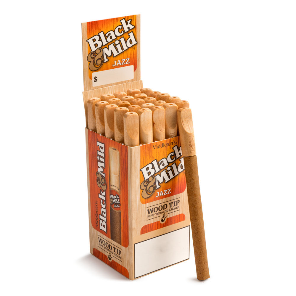 Black & Mild Cigars Wood Tip Jazz | JR Cigar