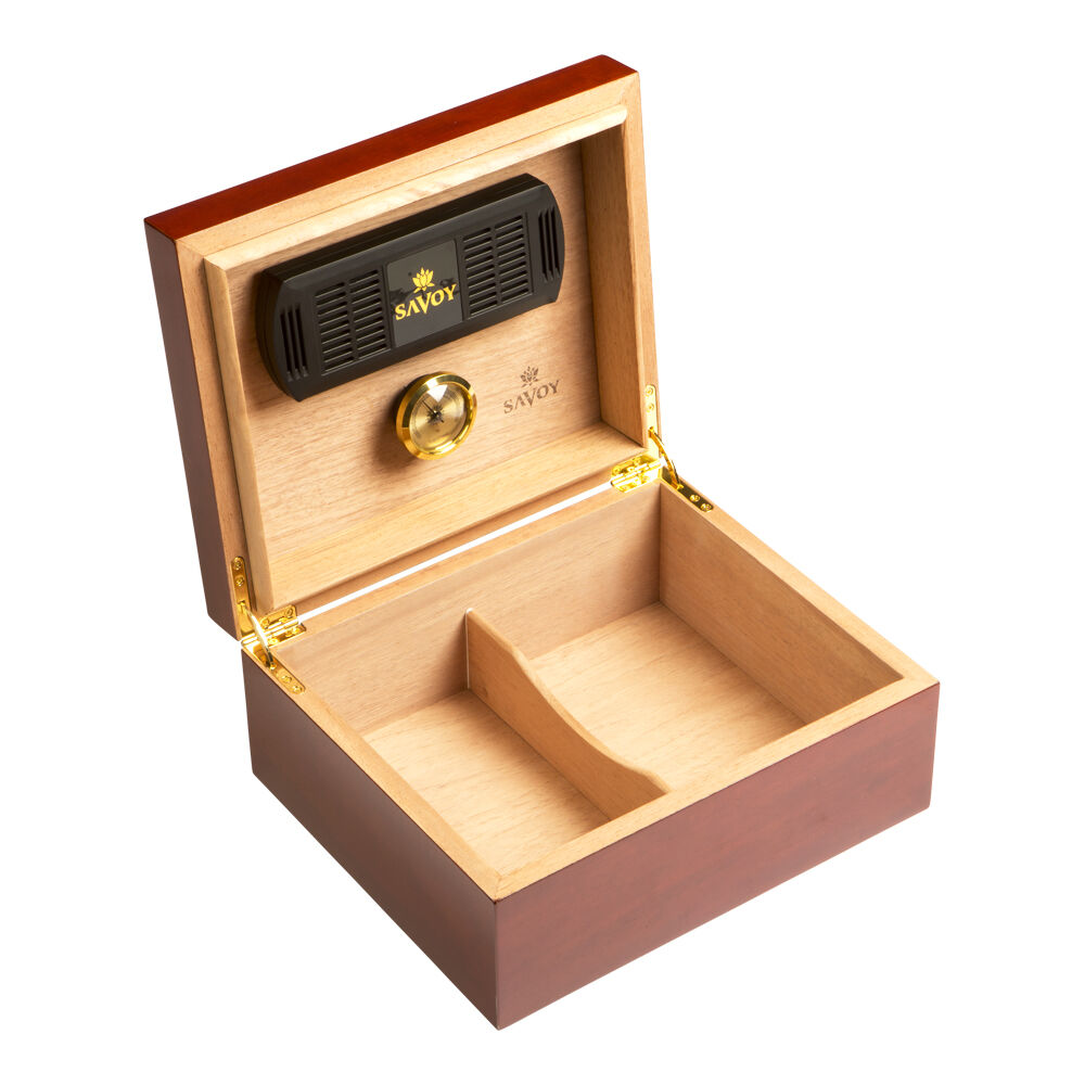 Ashton Mahogany Small Humidor Cigar Humidors - Cigar Humidors