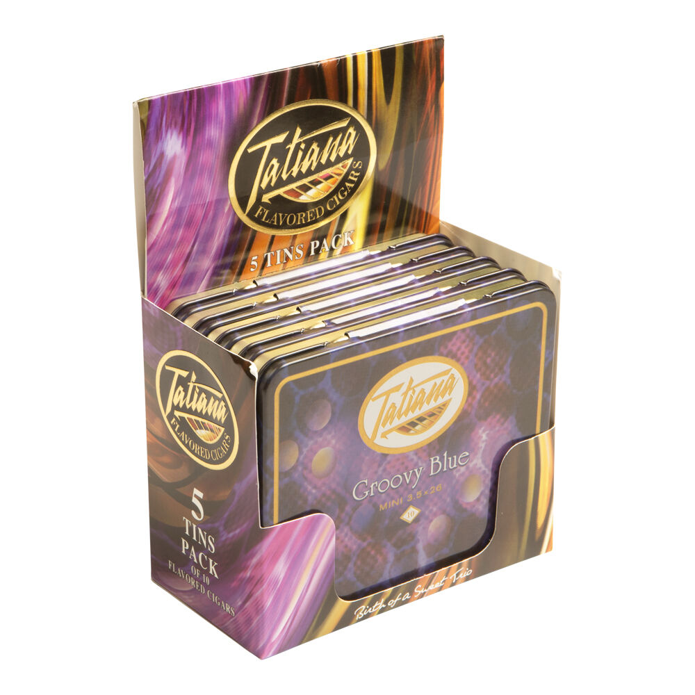 Tatiana Mini Tins Groovy Blue | JR Cigar