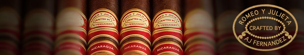 Romeo y Julieta Crafted by AJ Fernandez - Handmade Cigars | JR